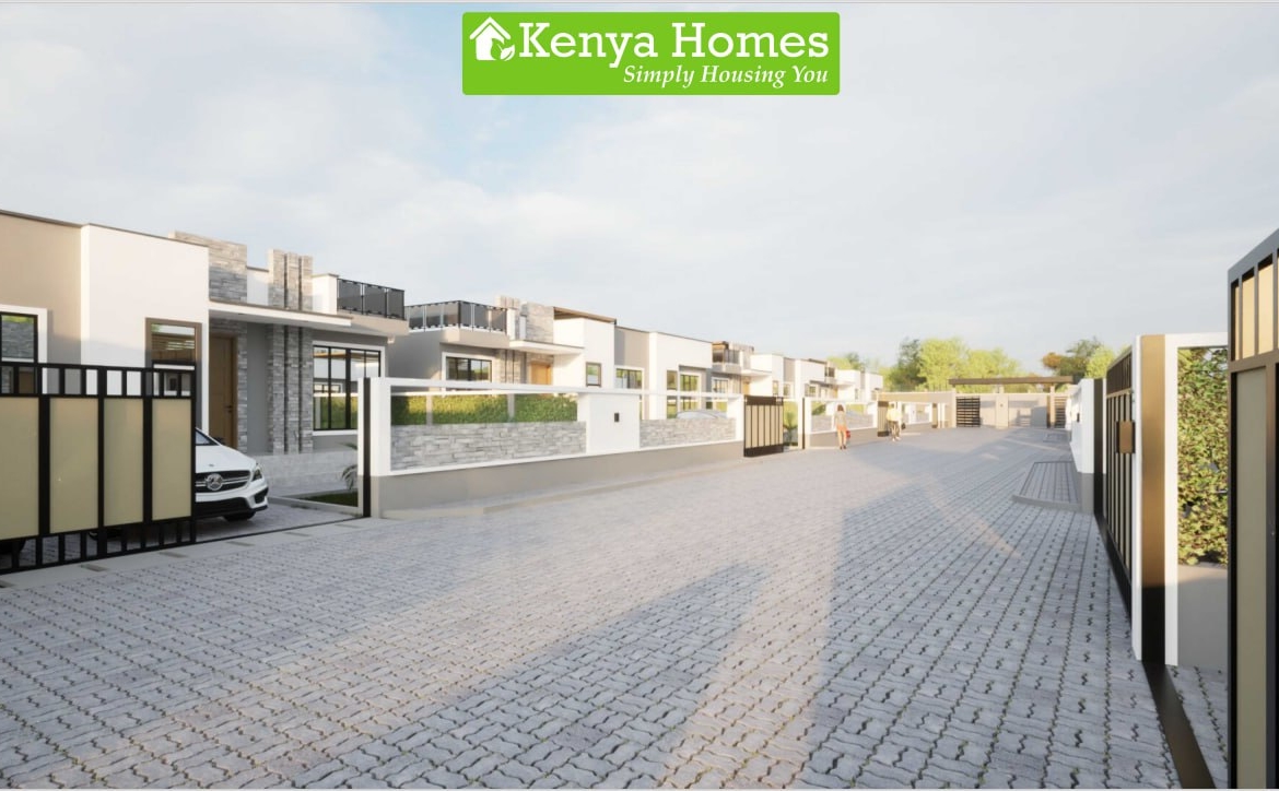 Juja Kalimoni, Lexie Garden Estate Modern 3 Bedroom Bungalows - Kenya Homes