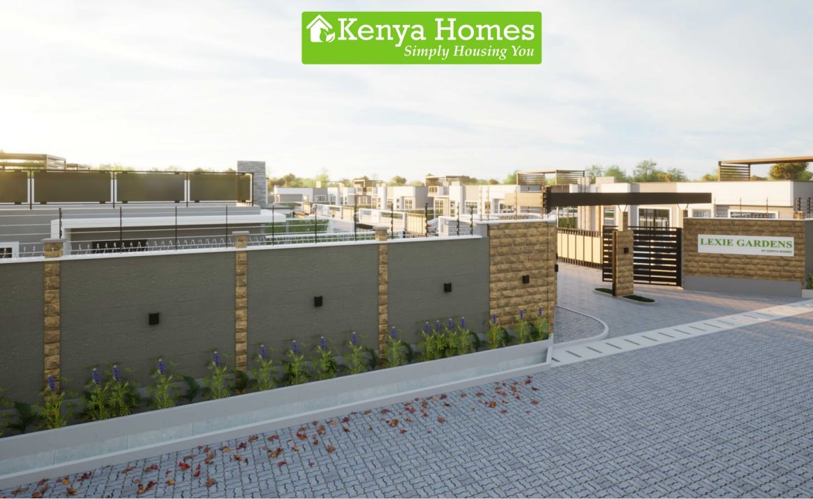 Juja Kalimoni, Lexie Garden Estate Modern 3 Bedroom Bungalows - Kenya Homes