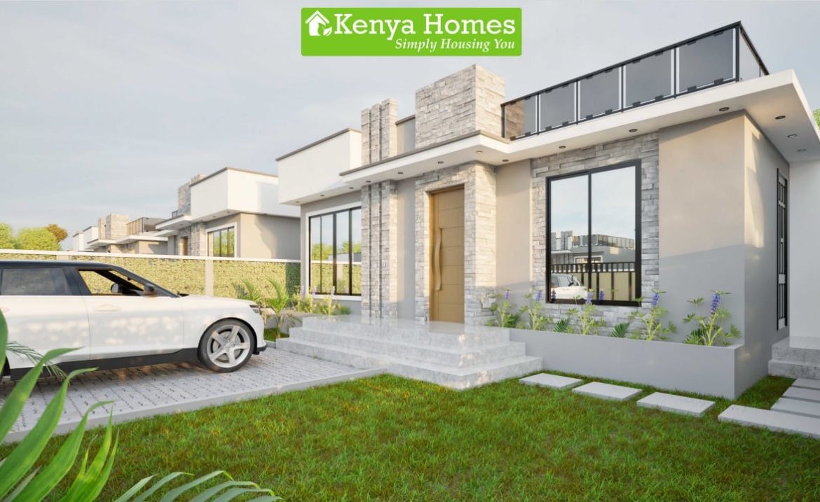 Juja Kalimoni, Lexie Garden Estate Modern 3 Bedroom Bungalows - Kenya Homes